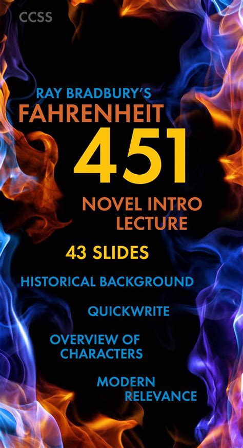 Fahrenheit 451 Introductory Lecture Slides Bradbury F451 Prezi