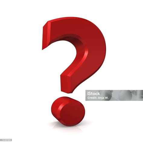 빨간색 물음표 3d 렌더링 조사 포인트 구두점 기호를 묻는 서명 상징 아이콘 고립 된 흰색 바탕에 밖으로 잘라 0명에 대한 스톡 사진 및 기타 이미지 Istock
