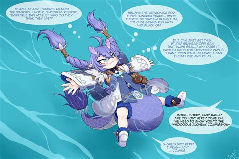 Buoyant Bailu — Weasyl