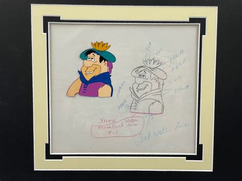 The Flintstones Production Cel And Drawing Original Catawiki