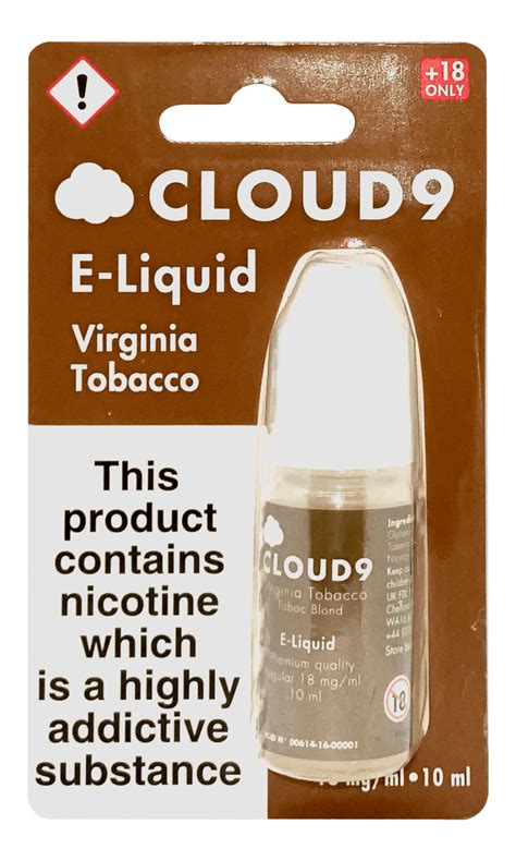 Cloud 9 Liquids Premium Vape Juice Cloud Vape E Liquids Uk
