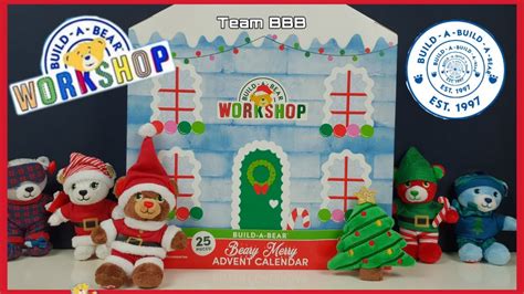 BUILD A BEAR 2022 ADVENT CALENDAR! Full Unboxing Plushies Frog Sloth ...