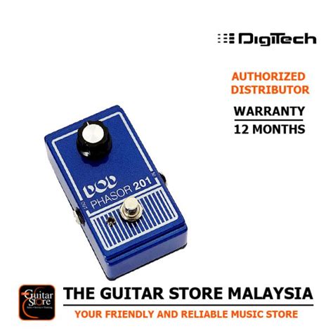 Digitech Dod Phasor 201 Analog Phase Shifter Guitar Effect Pedal The Guitar Store