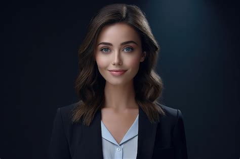 Premium Ai Image Female Personal Assistant