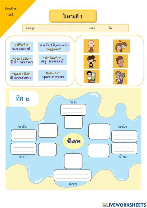 1181983 ใบงานที่ 1 สังคมศึกษา ม 1 Kitpadpong
