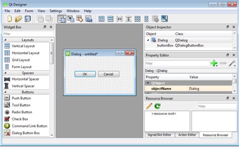 Software Review Qt Designer Human Computer Interface Laboratory