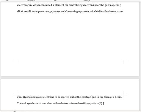 Weird Formatting Issue Rmicrosoftword