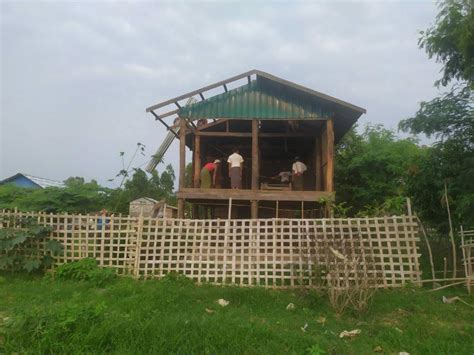 စဉ့်ကူးမြို့နယ်တွင် ဧရာဝတီမြစ်ရေ တိုက်စားမှုကြောင့် မြစ်ကမ်းပါး ပြိုကျမ