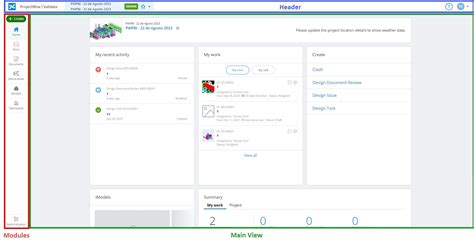 Projectwise Home Page Layout Communities
