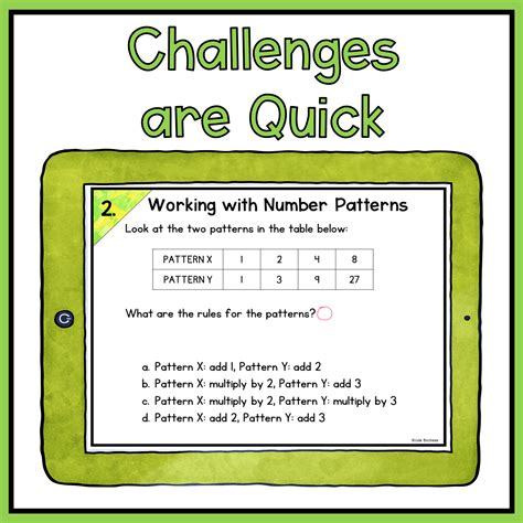 Graph And Number Patterns 5th Grade Math Escape Room Magicore