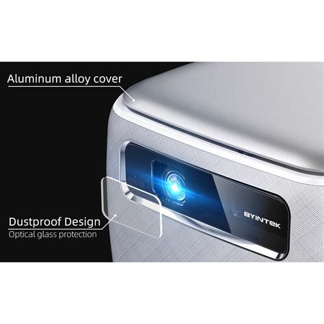 Byintek R20 PRO смарт видео проектор, преносим, 3D, 4k, 750 ANSI лумена ...
