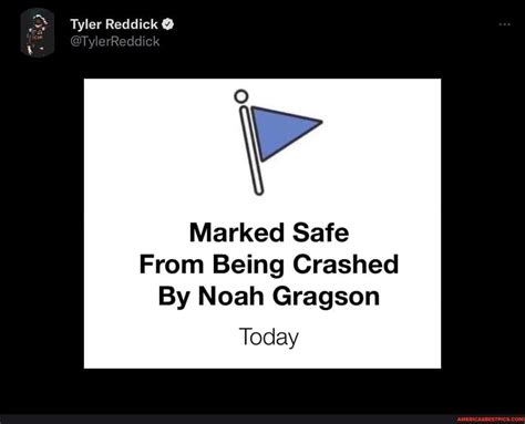 Tyler Reddick Ierk Al Marked Safe From Being Crashed By Noah Gragson