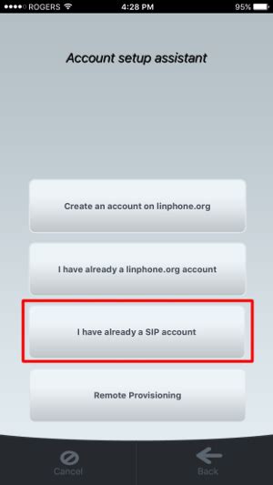 ios linphone itel support