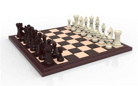 国际象棋 麻雀王作品 3d道具 朱峰社区作品展示