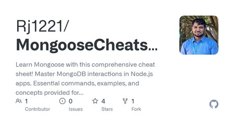 Github Rj Mongoosecheatsheet Learn Mongoose With This