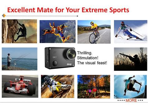 Gitup Git2 2K Action Camera Sports DV Waterproof Ultra HD 2K WiFi 1080P