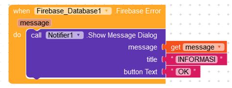 Crud Firebase Db Kodular Tambah Data Tutorial Blok Programming Versi