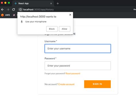Interactions Prompting For Microphone Erroneously Issue Aws Amplify Amplify Js GitHub