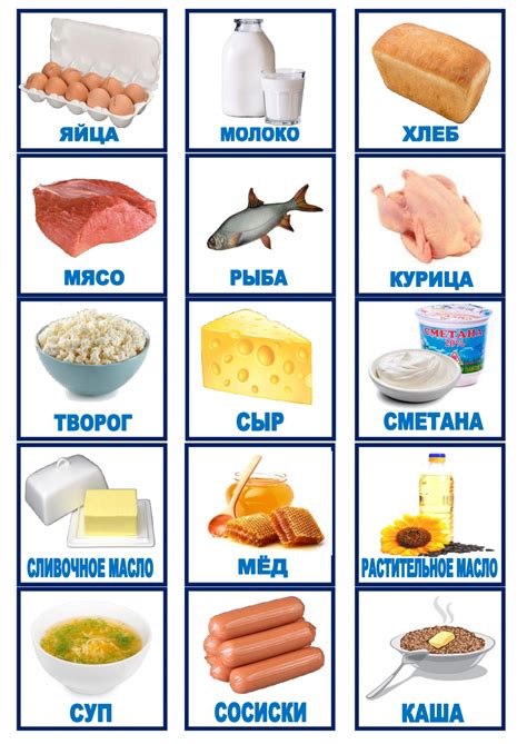 Картинки Продукты Питания Для Детей Для Занятий — Mixyfotos.ru
