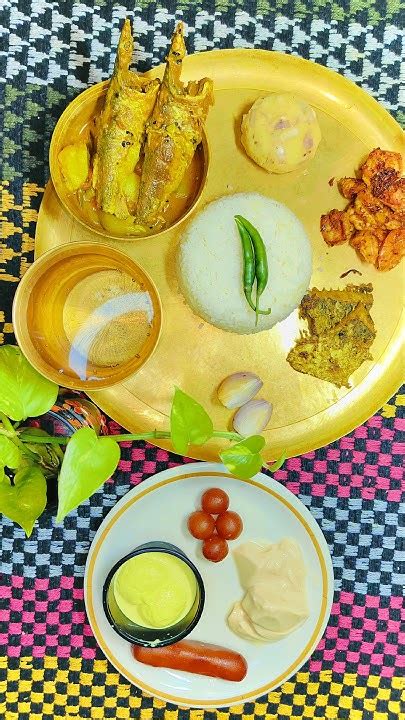 মাছে ভাতে বাঙালিআর শেষপাতে মিষ্টি হলেতো কোনো কথাই নেই 🤤 Shorts Food