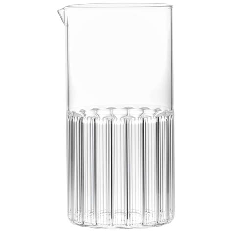 Fferrone Contemporary Handcrafted Czech Republic Clear Glass Bessho
