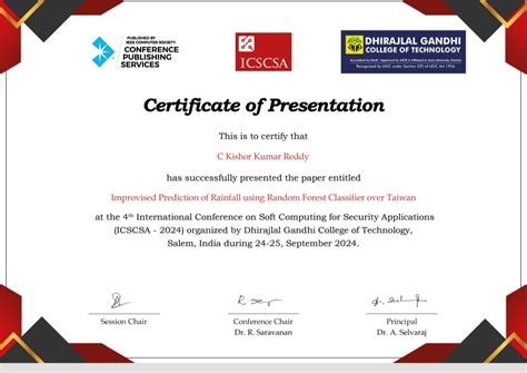 Dr C Kishor Kumar Reddy On Linkedin I Am Happy To Share That 3 Of Our Collaborated Papers Be