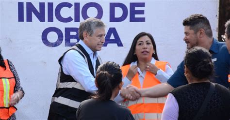 Inicia la construcción de recolector de aguas pluviales en patios de la