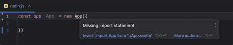 Svelte Webstorm Documentation