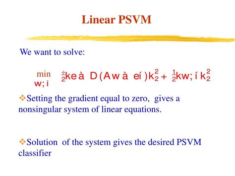 Ppt Proximal Support Vector Machine Classifiers Kdd 2001 San Francisco August 26 29 2001