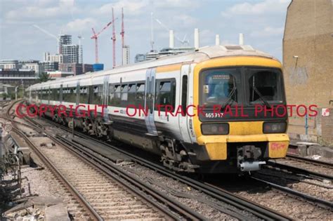 Uk Railway Photograph Of Class 465 Emu 465917 Rmemu 285 £1 70