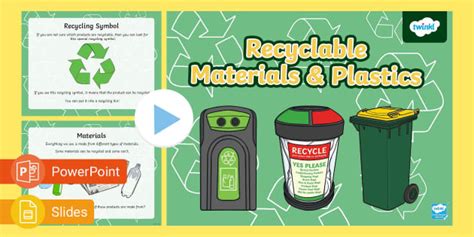 Recyclable Materials And Plastics In Australia Presentation