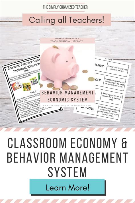 How To Implement A Classroom Economy Artofit