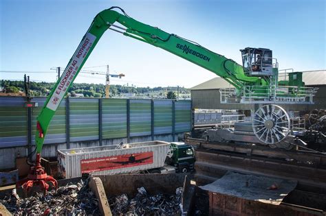 Material Handlers For Scrap Handling Sennebogen