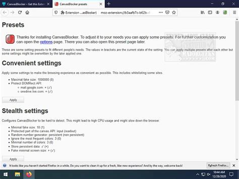 Canvas Blocker Fingerprint Protect For Chrome Firefox And Edge