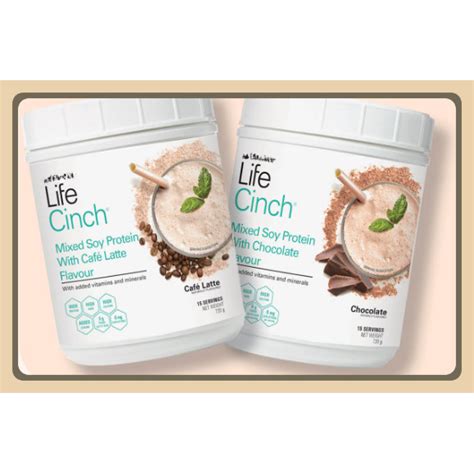 100 Original Shaklee Life Cinch Mixed Soy Pritein Chocolate Shake And Cafe Latter Shopee Malaysia