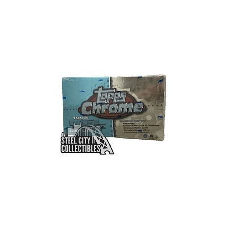 Topps Chrome Football Pack Retail Box Steel City Collectibles