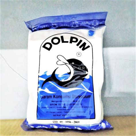 Jual Garam Dolpin 1000 Gr 1 Kg Shopee Indonesia
