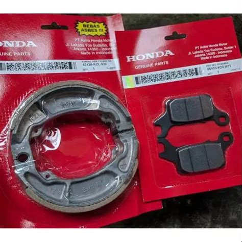Genuine Brakepad And Brakeshoe For Honda Click 150 Version 2 Only