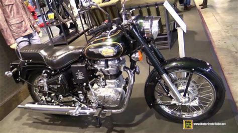2015 Royal Enfield Bullet 500 Green Forest Walkaround 2014 EICMA