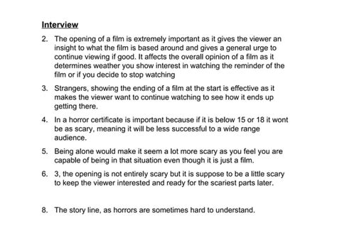 Interviews Ppt