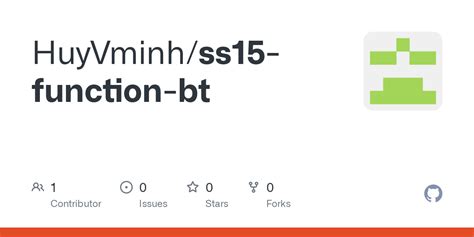 Github Huyvminhss15 Function Bt