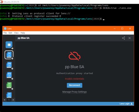 Windows Lens V First Connection Attempt Fails Issue Lensapp Lens GitHub