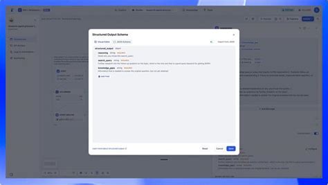 镌刻星辰 的想法 Dify V130发布：结构化输出革新 还在为llm输出不稳定头疼？dify V130携json Schema编辑器重磅登场！现在可直接在llm节点设计数据结构