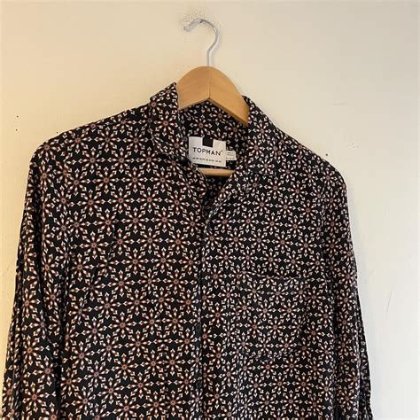 Retro Flannel Shirt Vintage Topman Shirt Vintage Depop