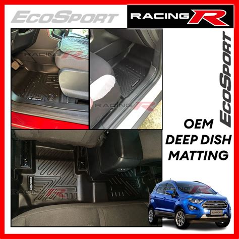 Ford Ecosport 2019 To 2025 5d Oem Deep Dish Matting Thailand Quality