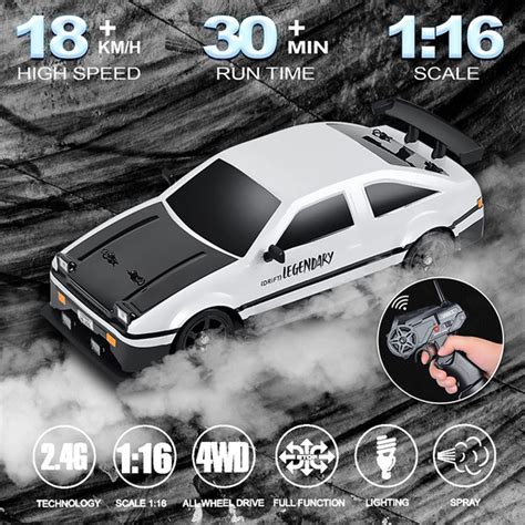 Игрушка для дрифт гонок с дистанционным управлением Rc Car 1 16 модель