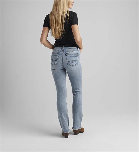Buy Suki Mid Rise Slim Bootcut Jeans For Cad 5400 Silver Jeans Ca New