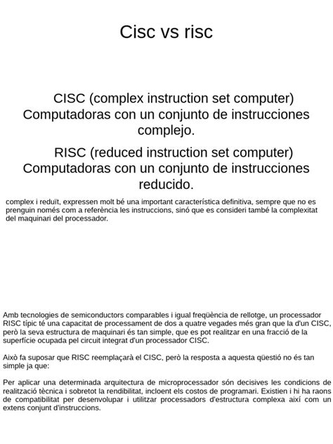 Cisc Risc Pipe Pdf