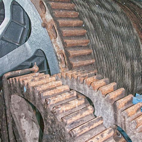 Rusty Cogs Stock Image Image Of Cogwheels Indoor Interlocked 8972201