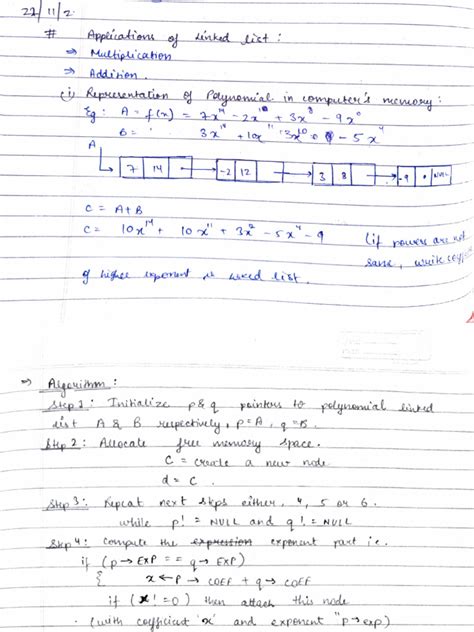 Data Structure And Algorithm Notes Pdf